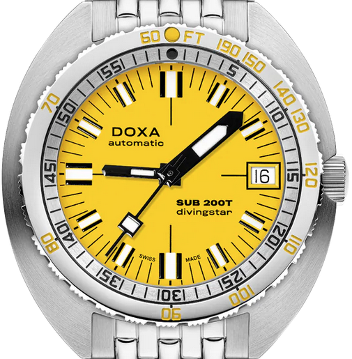 Doxa Sub 200T Divingstar Iconic Yellow 804.10.361.10, 1.590,00